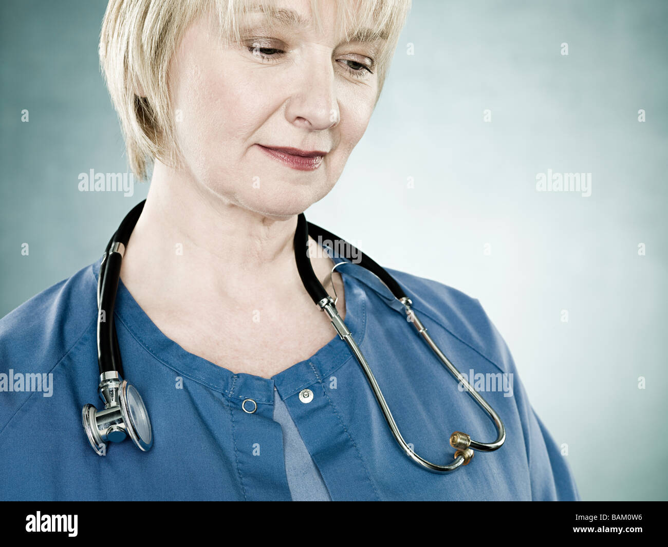 Portrait of a doctor Stock Photo - Alamy