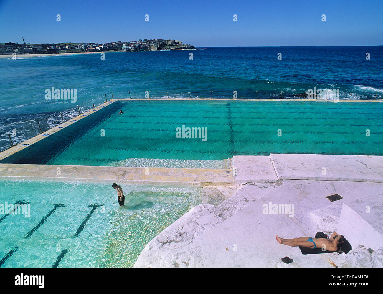 Australia, New South Wales, Sydney, Bondi Beach, pools Stock Photo - Alamy