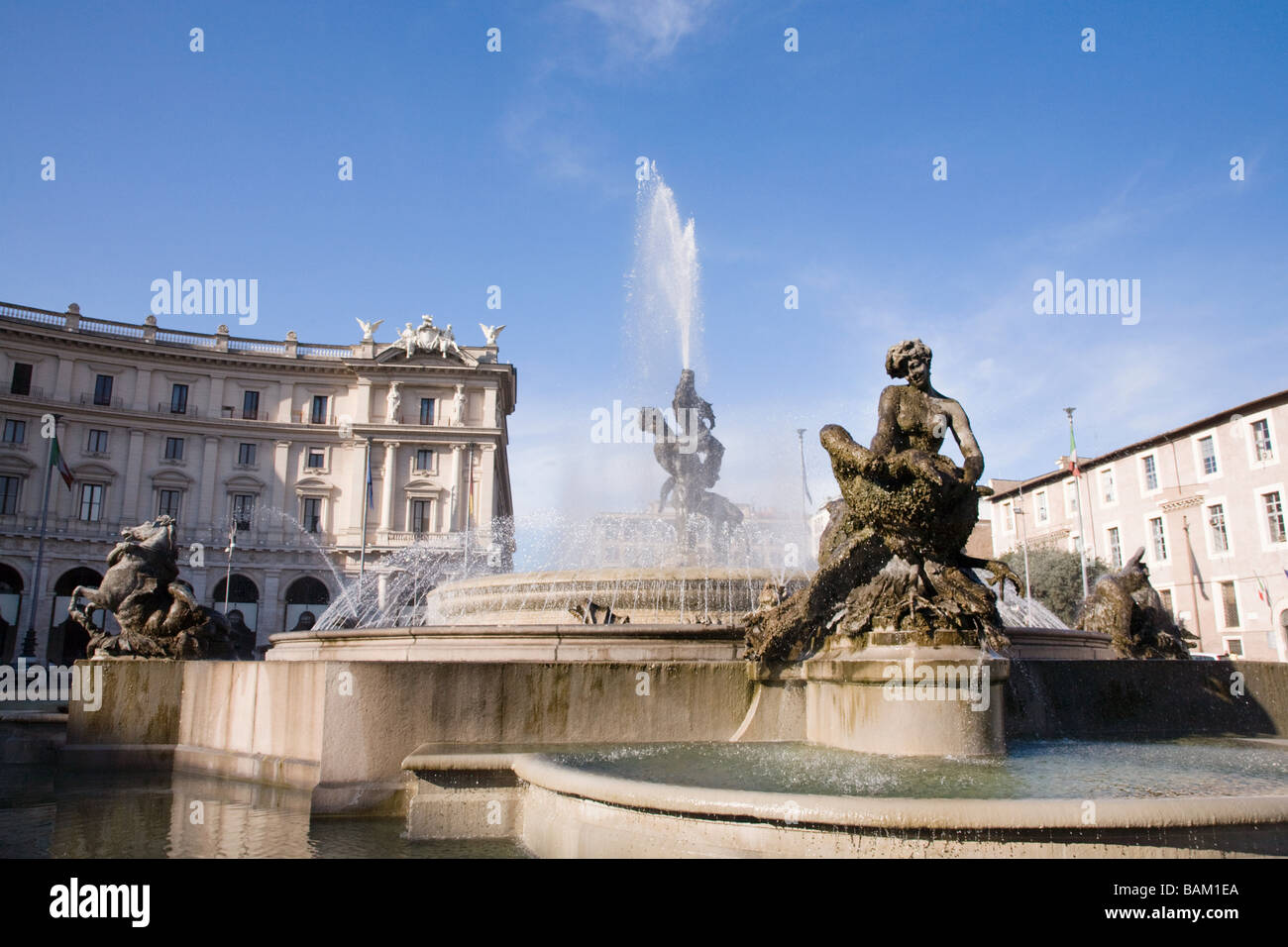 Fountain in rome Stock Photo - Alamy