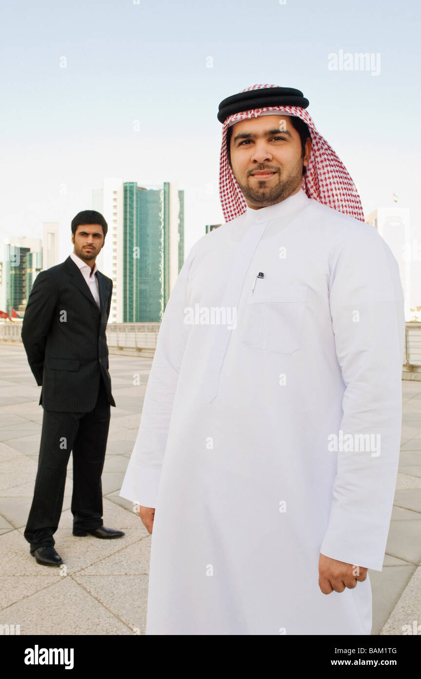 Middle eastern businessmen looking dubai hi-res stock photography and ...