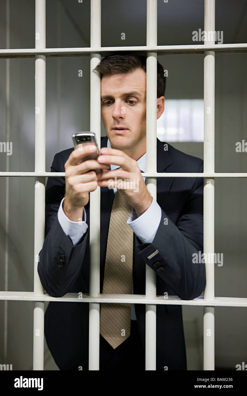 Cell in police station hi-res stock photography and images - Alamy