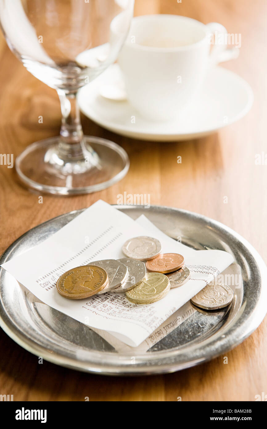 Restaurant Bill Receipt High Resolution Stock Photography and Images ...