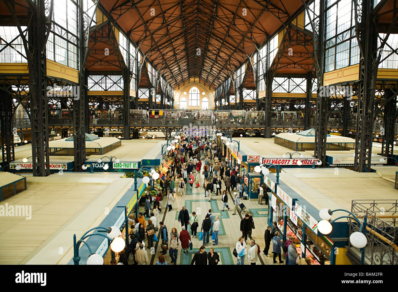 Market in budapest Stock Photo - Alamy