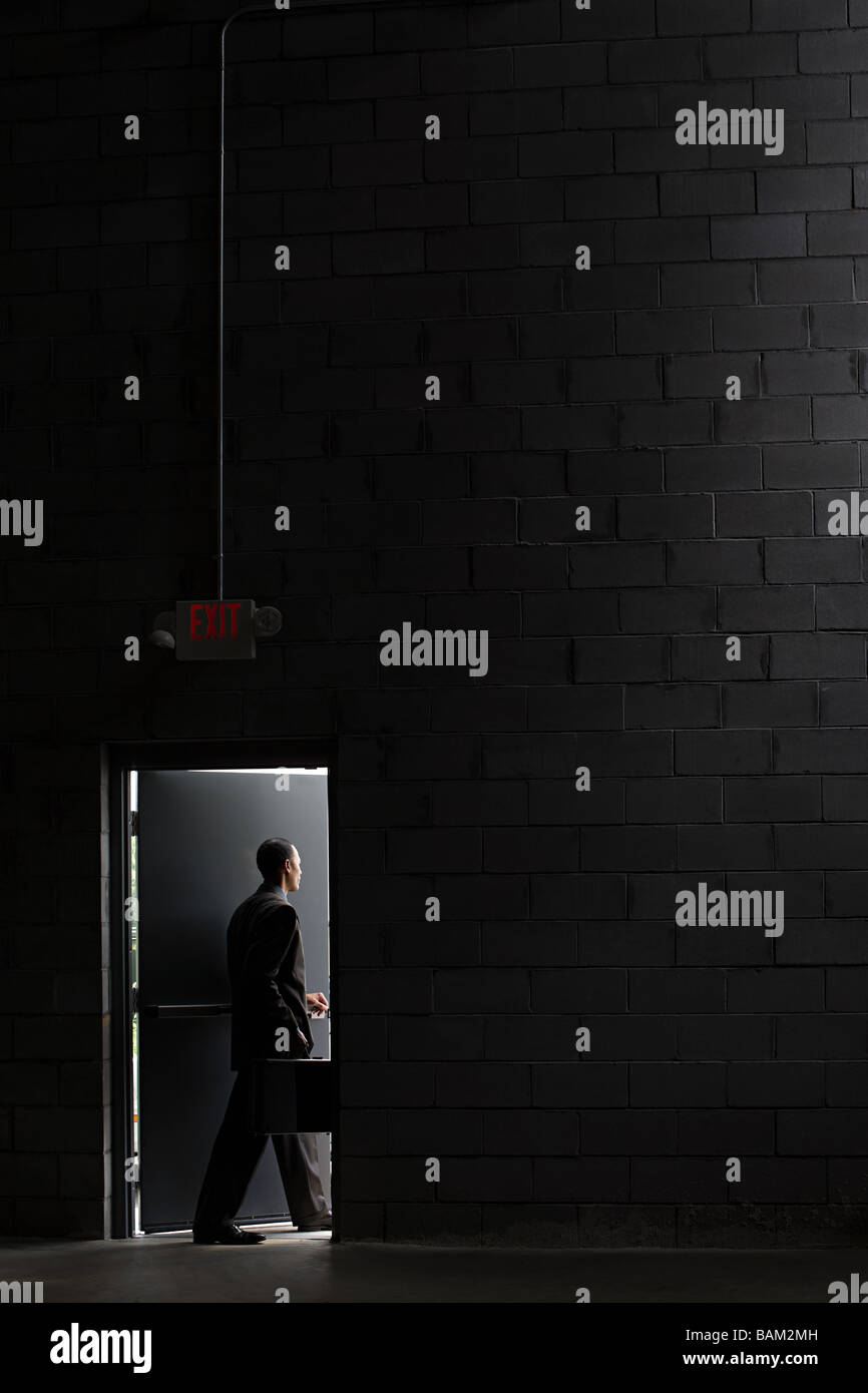 Going Through Door High Resolution Stock Photography and Images - Alamy