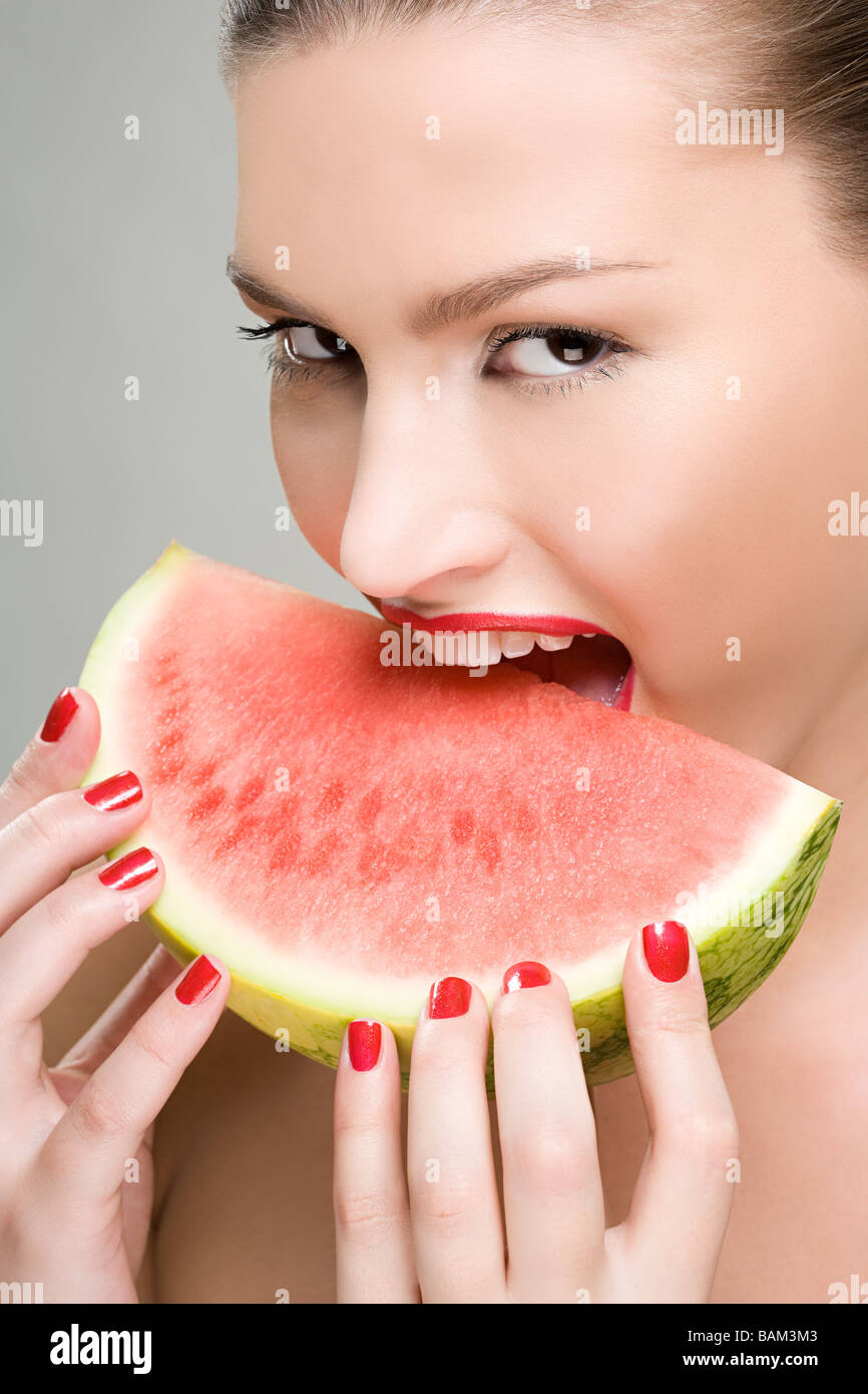 Watermelon slice detail hi-res stock photography and images - Alamy