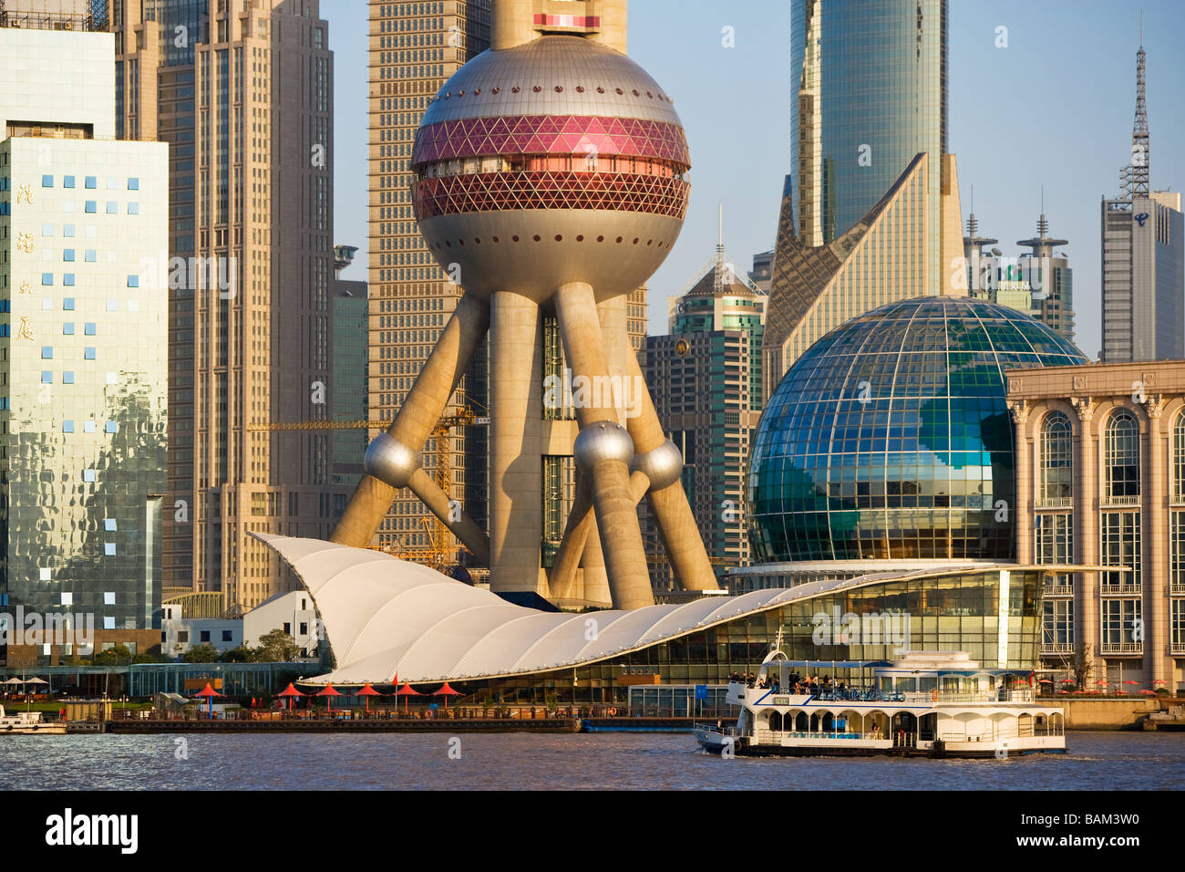 Oriental pearl tower Stock Photo - Alamy