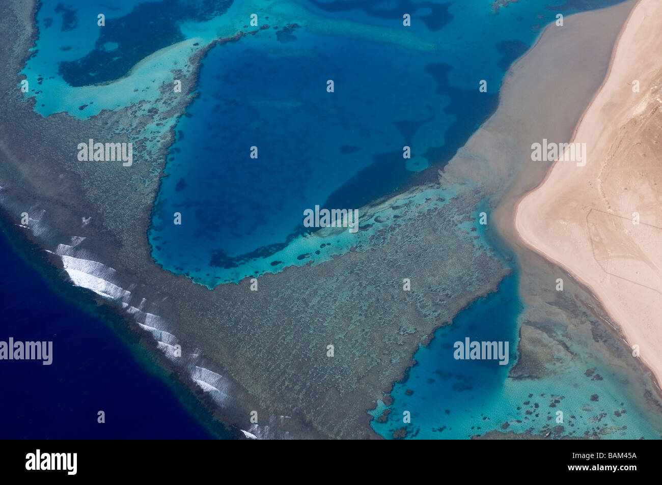 Egypt, the Red Sea (aerial view Stock Photo - Alamy