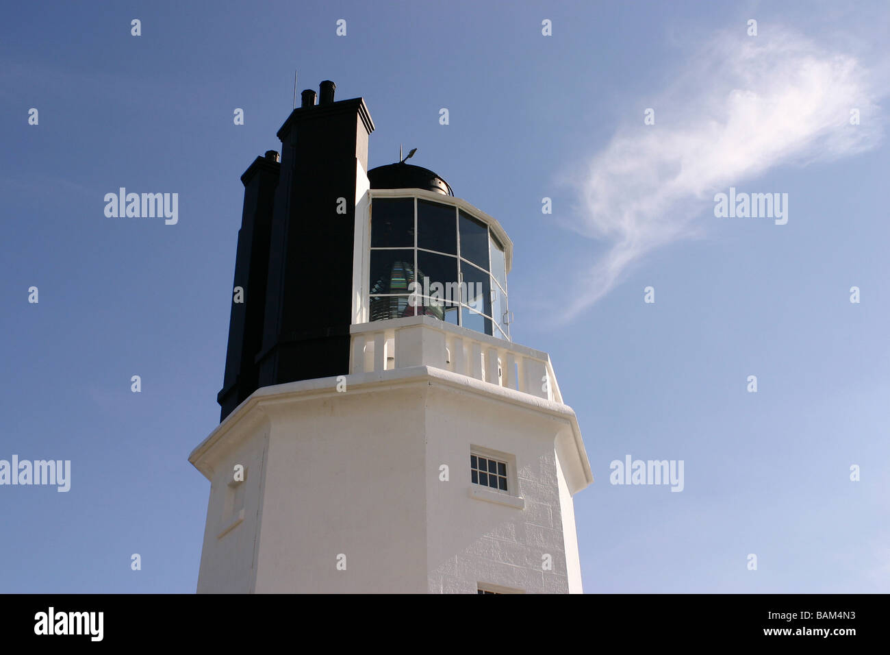 St Anthony's Head lighthouse Cornwall UK Stock Photo - Alamy