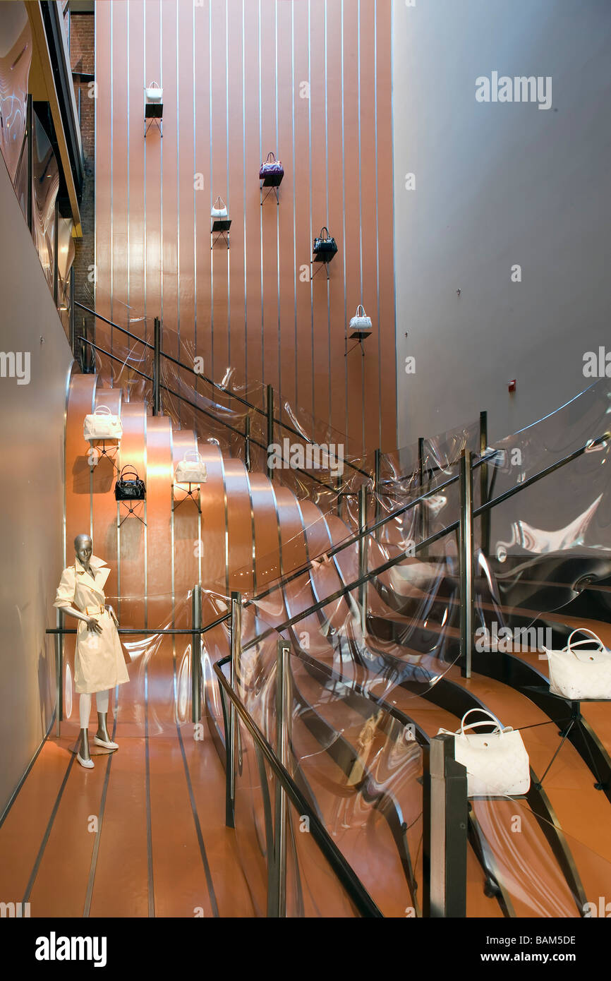 LONGCHAMP, THOMAS HEATHERWICK STUDIO, NEW YORK, UNITED STATES Stock ...