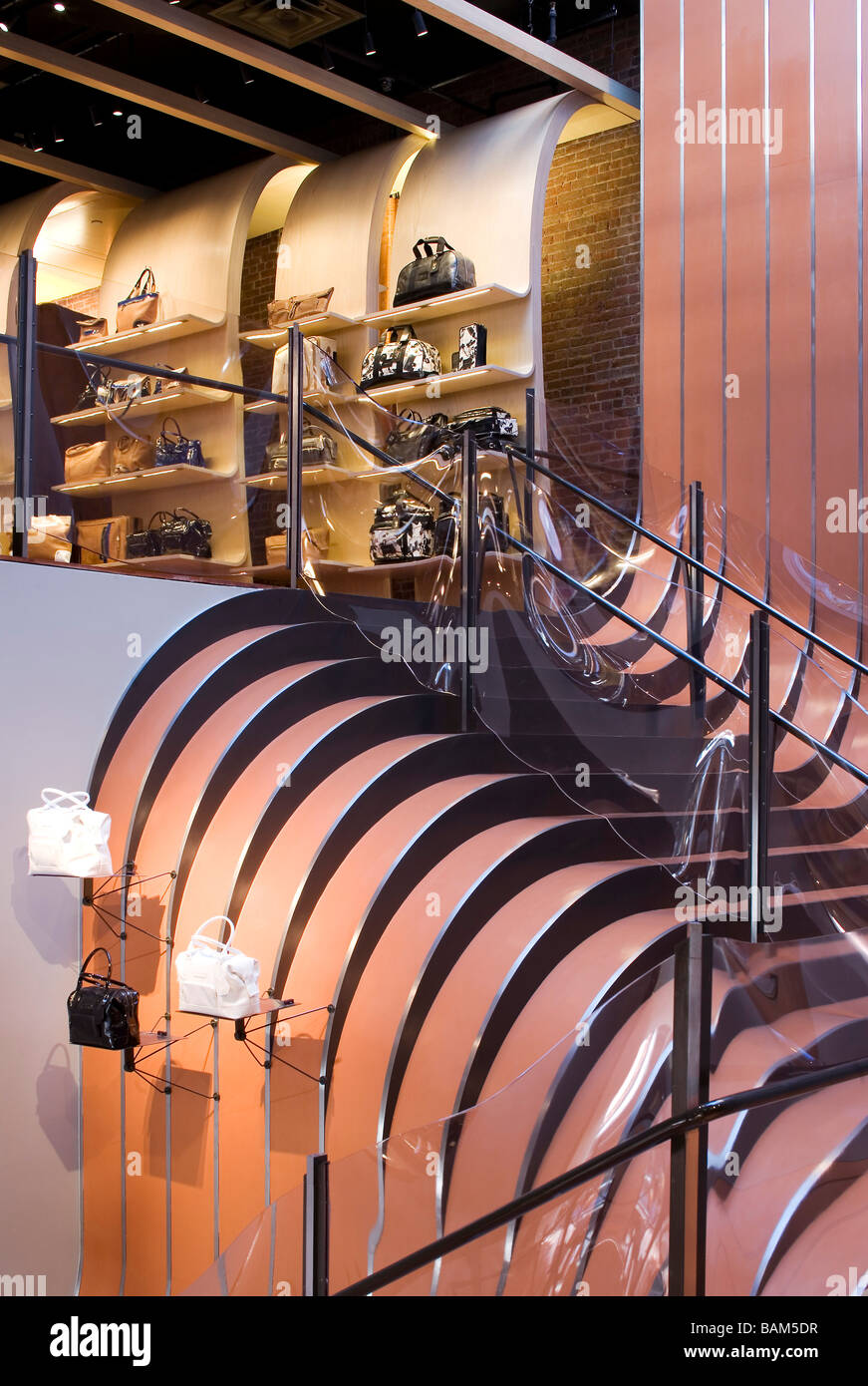 LONGCHAMP, THOMAS HEATHERWICK STUDIO, NEW YORK, UNITED STATES Stock ...