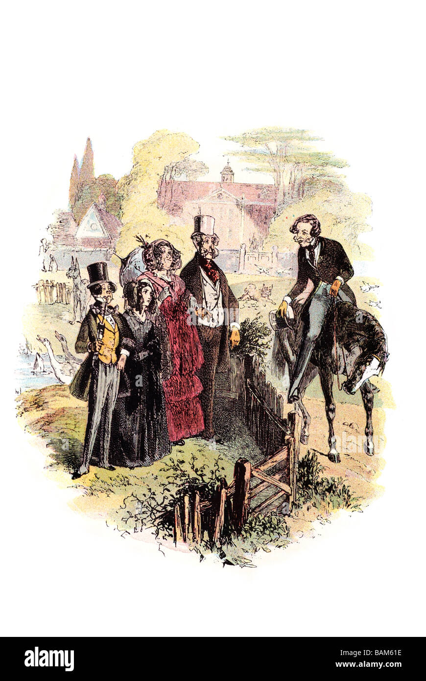 mr carker introduces himself to florenceand the skettles family Dombey ...