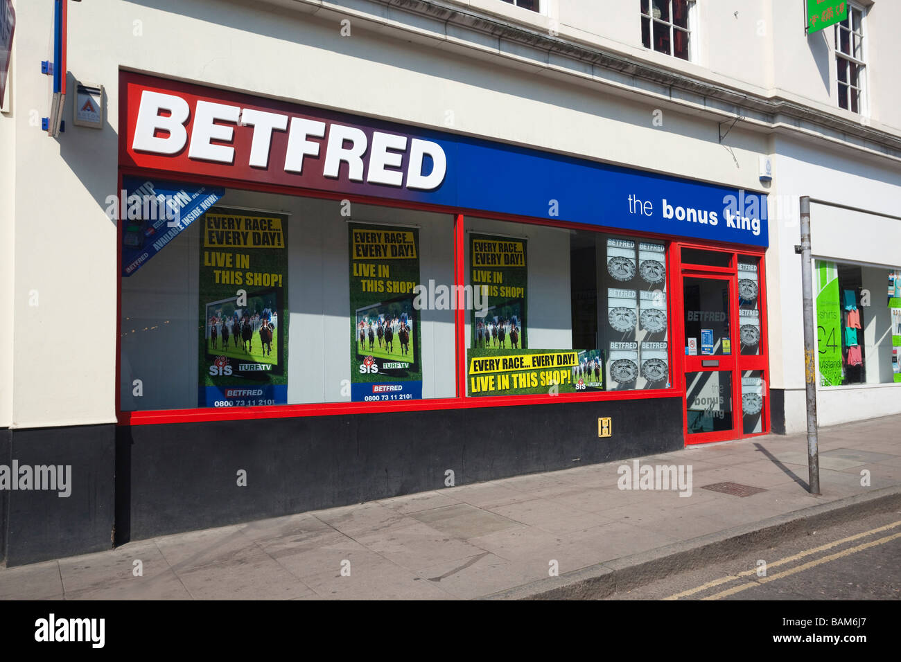 Betfred logo hi-res stock photography and images - Alamy