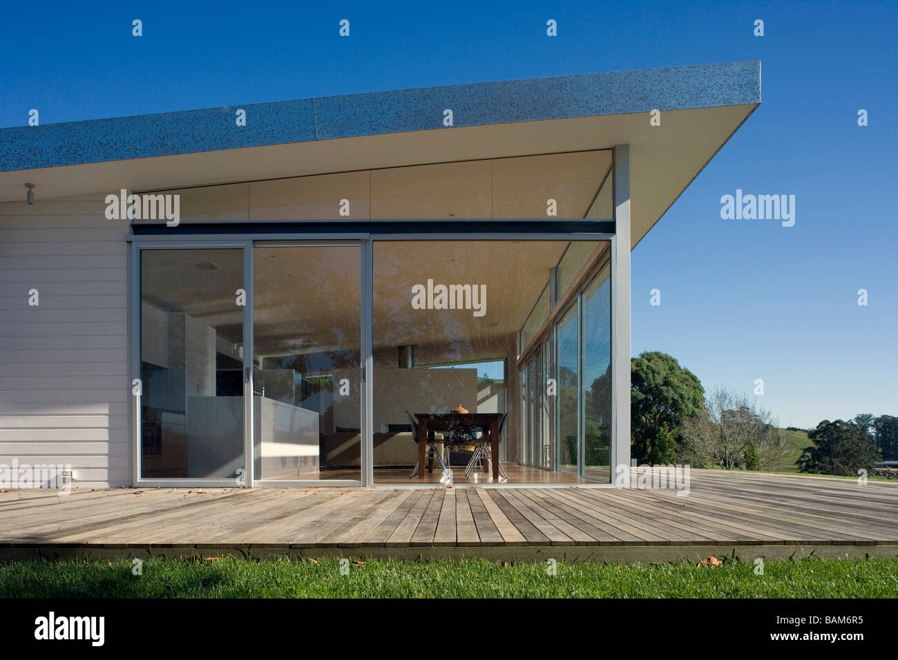 KANGALOON HOUSE, TOM ISAKSSON ARCHITECT, KANGALOON, AUSTRALIA Stock ...