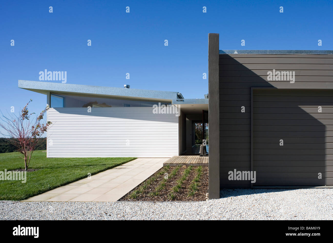 KANGALOON HOUSE, TOM ISAKSSON ARCHITECT, KANGALOON, AUSTRALIA Stock ...