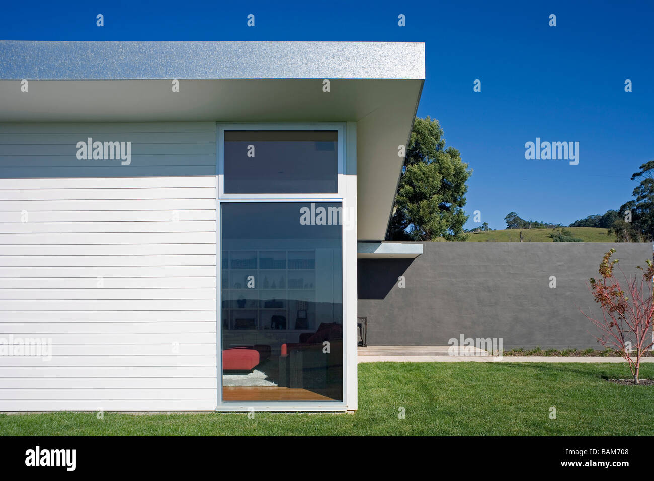 KANGALOON HOUSE, TOM ISAKSSON ARCHITECT, KANGALOON, AUSTRALIA Stock ...