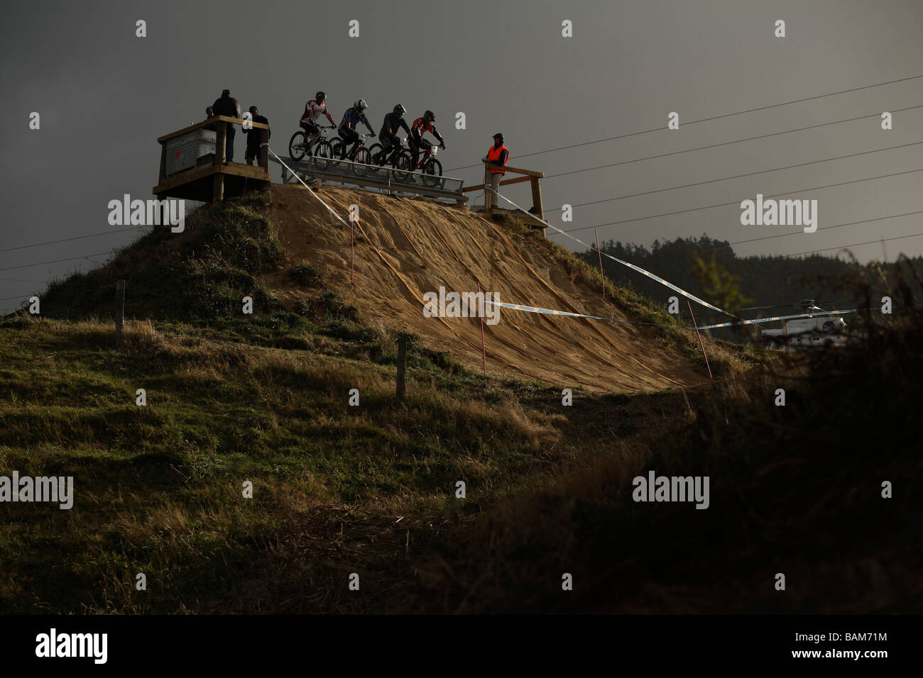 Starting gate bike race hi-res stock photography and images - Alamy