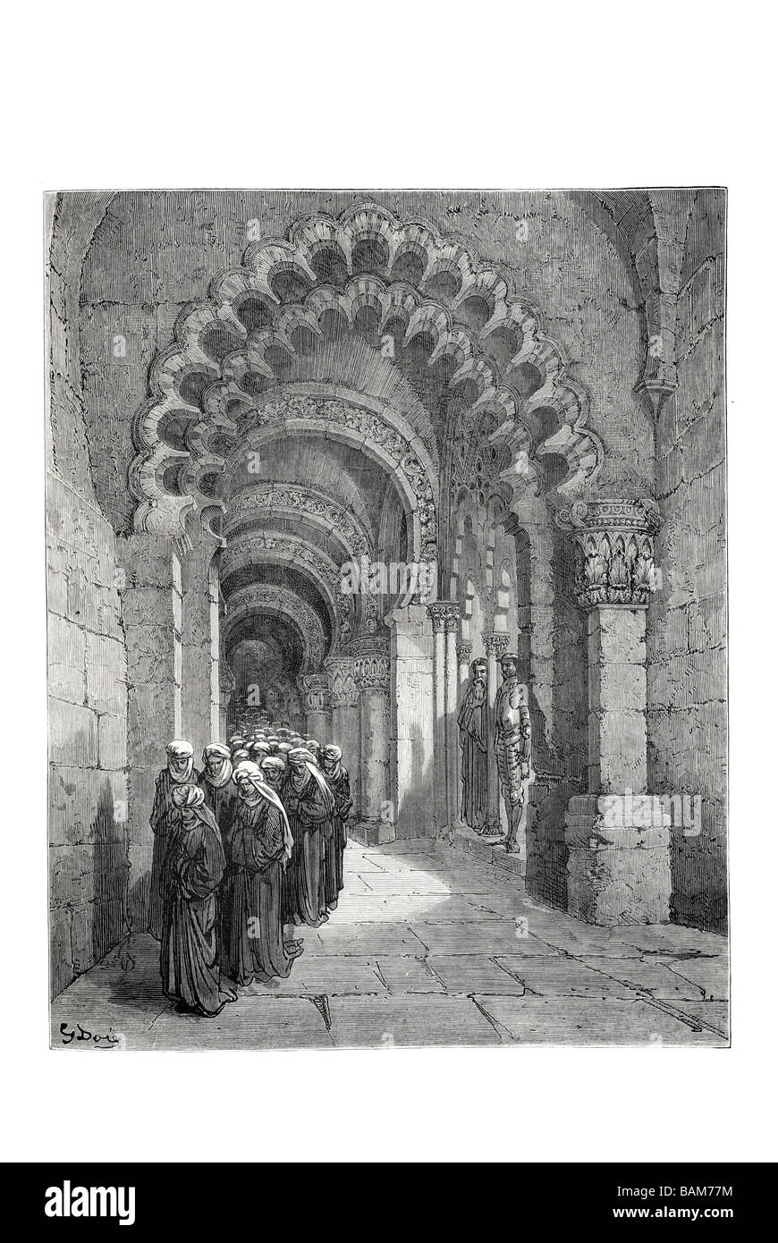 i saw a mourful procession of most beautiful damsels all om black Don ...