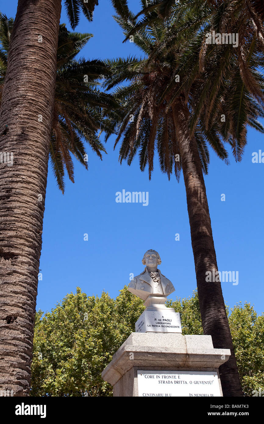 Pascal paoli statue hi-res stock photography and images - Alamy