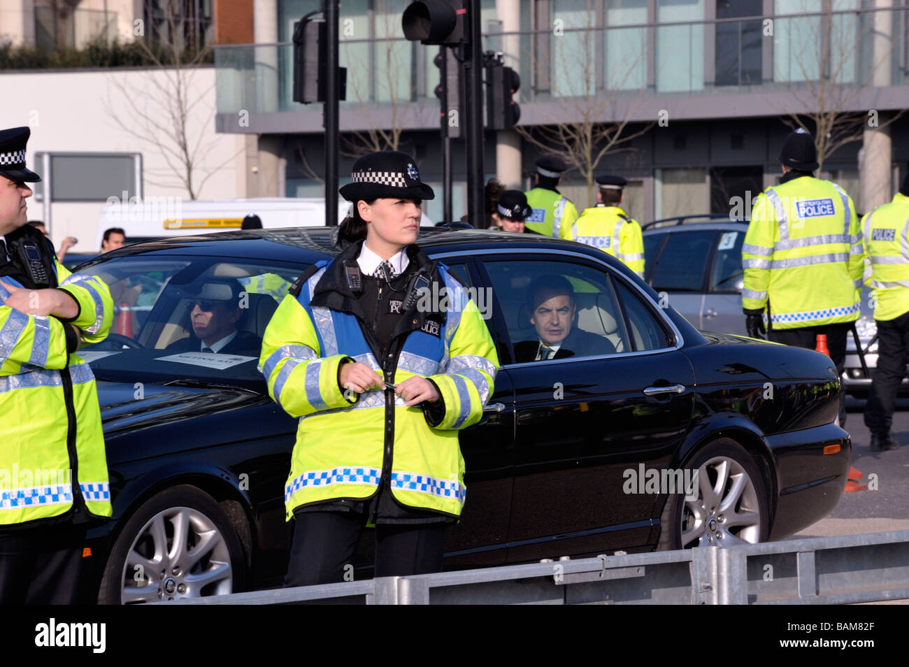 London G20 summit - 2nd of April. 2009 Stock Photo - Alamy