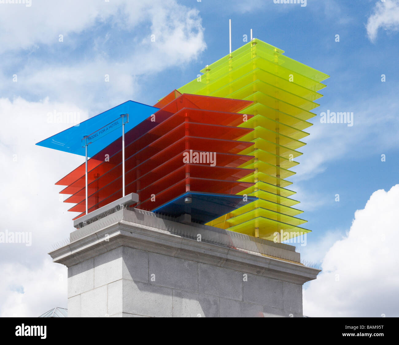 4TH Plinth Model for a Hotel, London, United Kingdom, Thomas Schutte ...