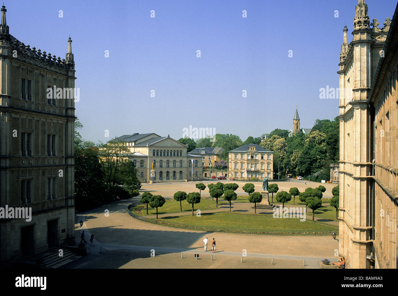 Germany, Bavaria, Upper Franconia Region, Cobourg, Ehrenburg Palace ...