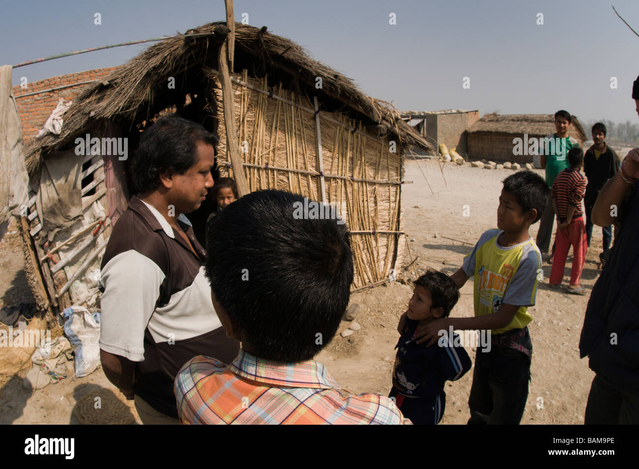 rural poverty in nepal Stock Photo - Alamy