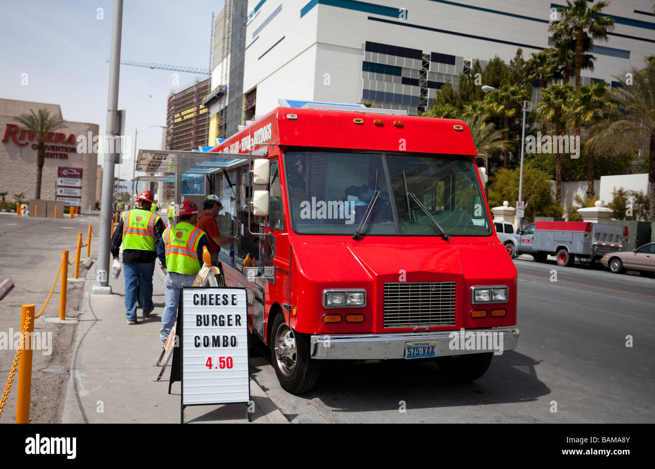 Mobile lunch van, Las Vegas, Nevada, United States, USA, North America ...