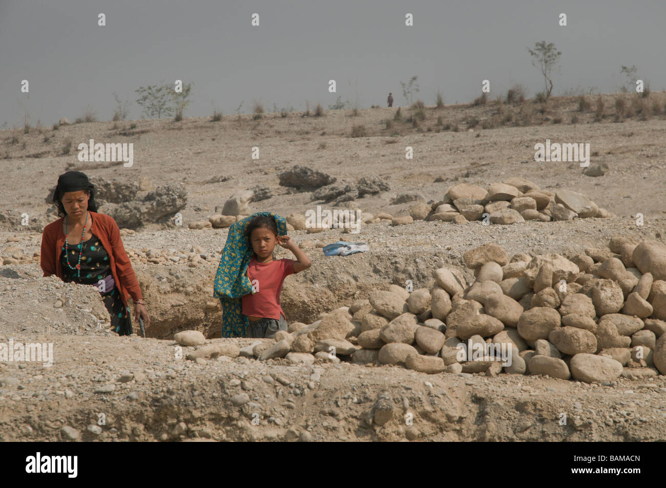rural poverty in nepal Stock Photo - Alamy