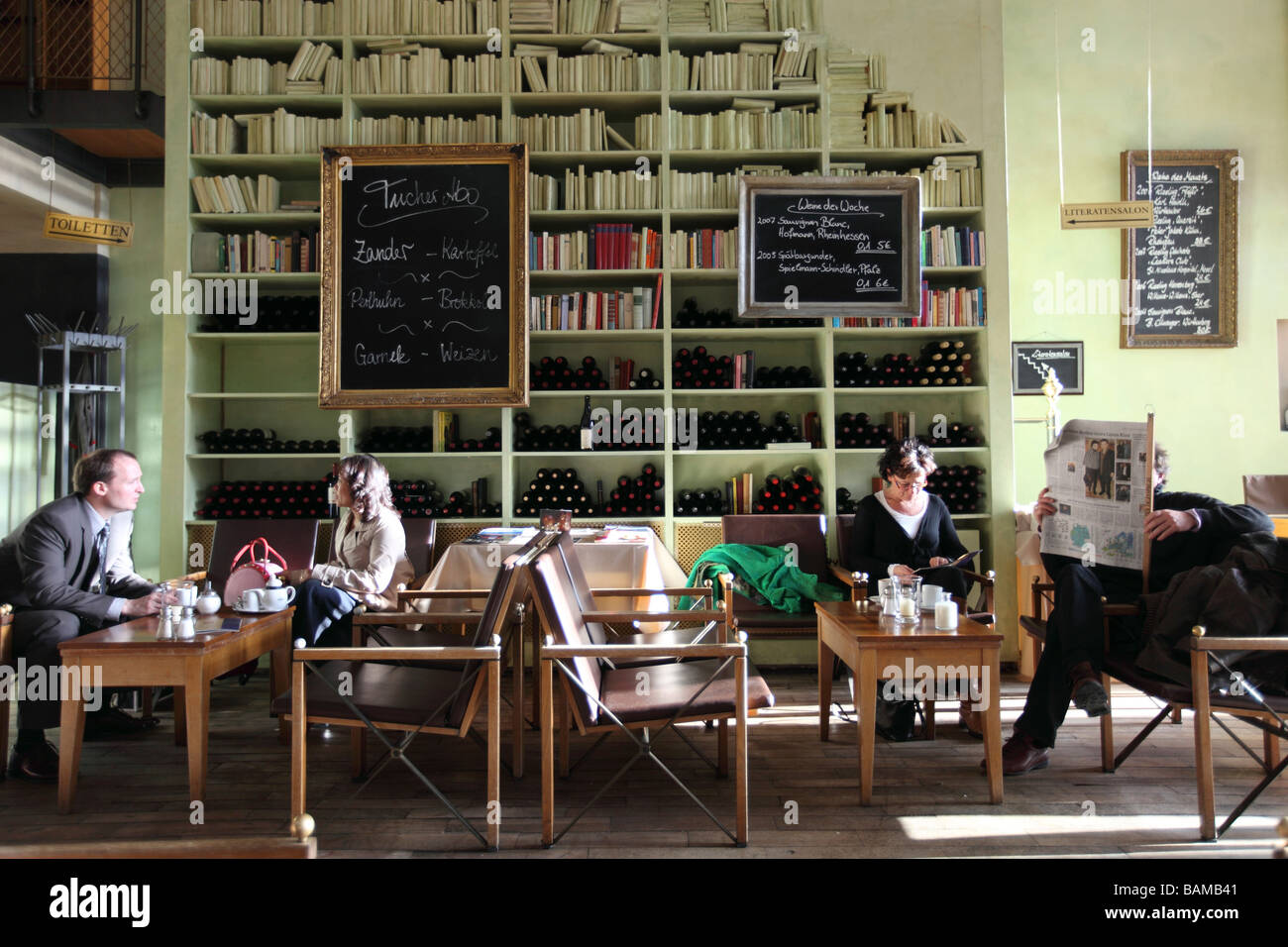 Allemagne, Berlin, cafe Stock Photo - Alamy
