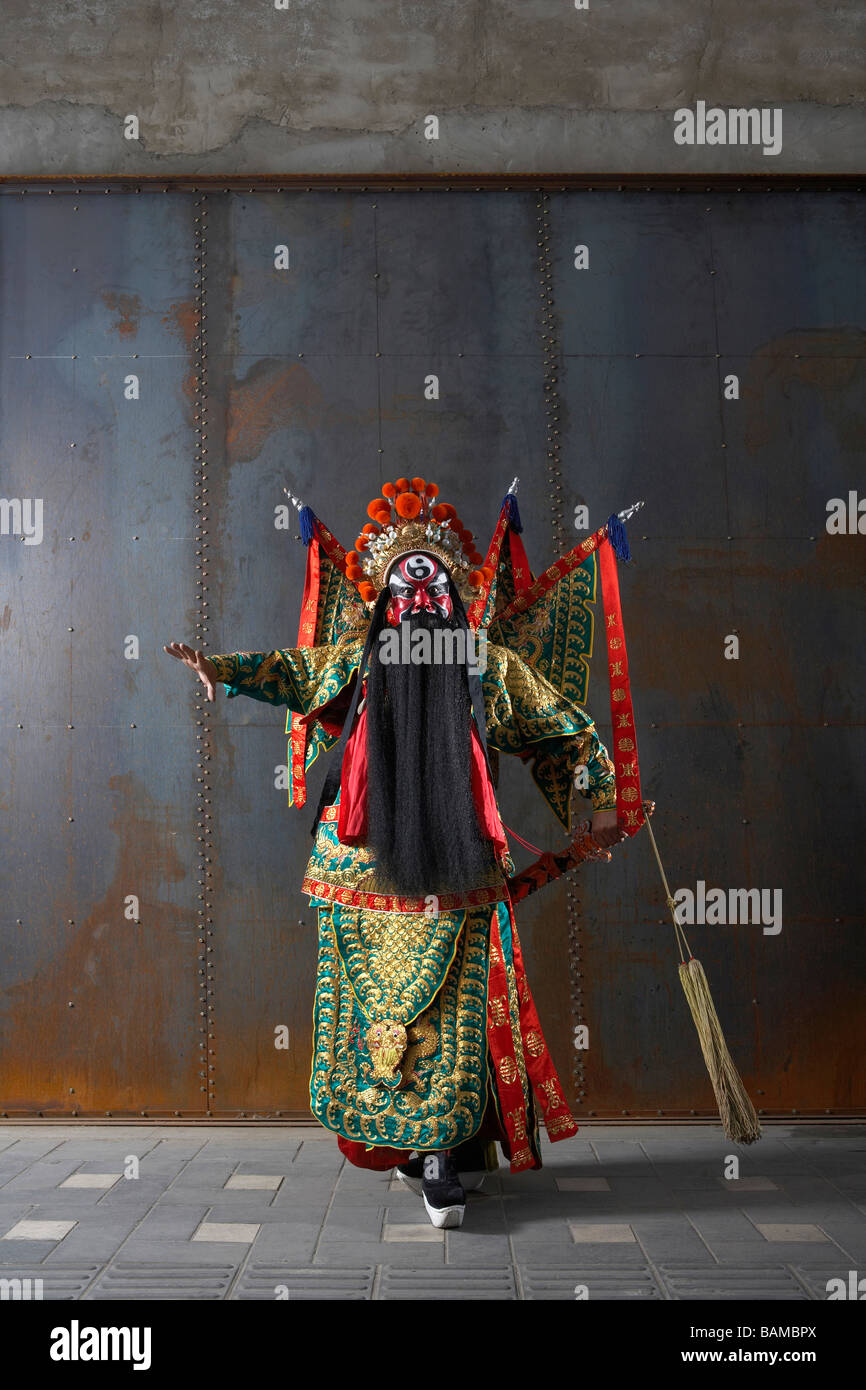 Man In Ceremonial Costume Stock Photo - Alamy