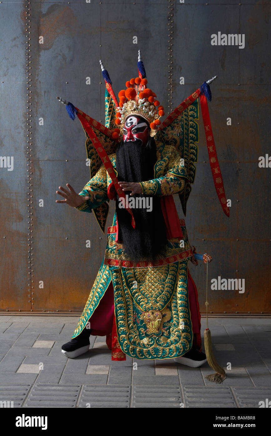 Man In Ceremonial Costume Stock Photo - Alamy