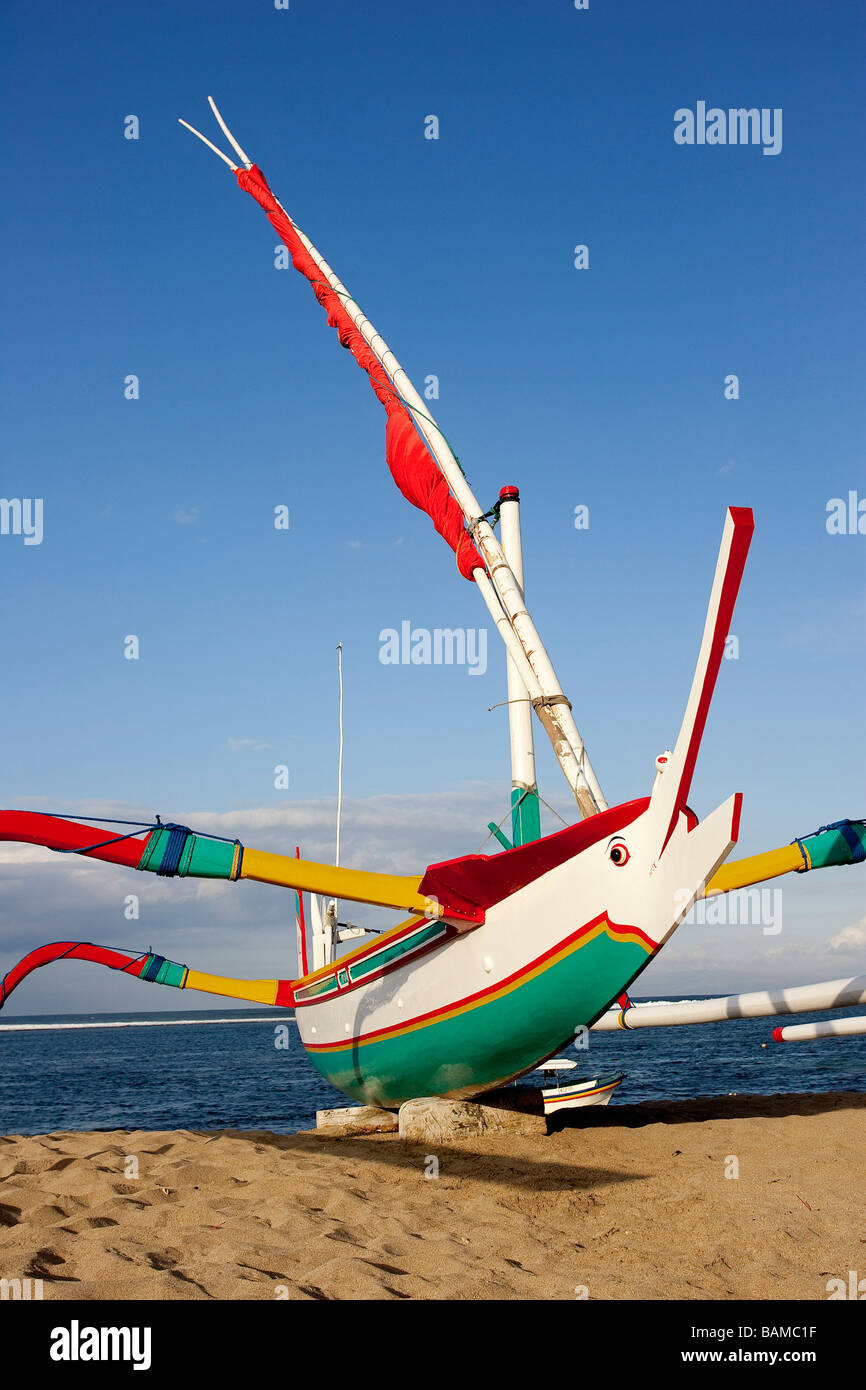 Indonesia, Bali, Prahu, traditional boat Stock Photo - Alamy