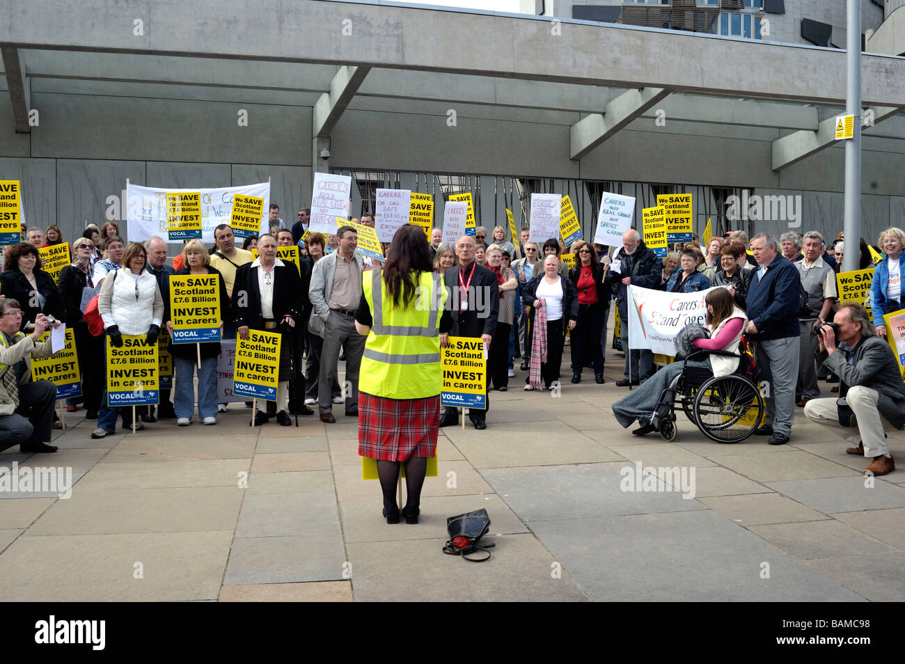 Protest speaker hi-res stock photography and images - Alamy