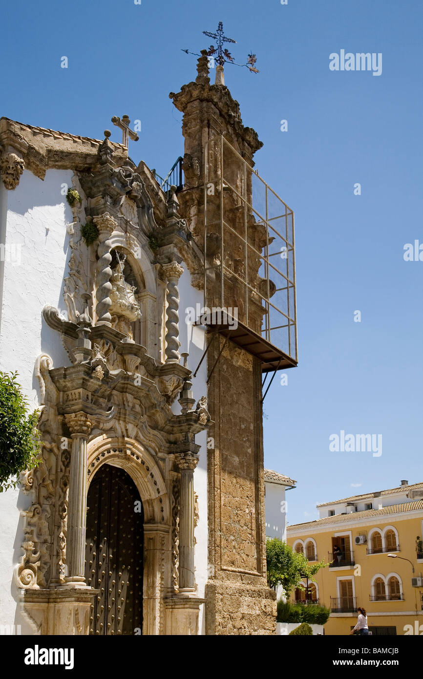 Aurora Church Baroque Style Priego Cordova Andalusia Spain Stock Photo ...