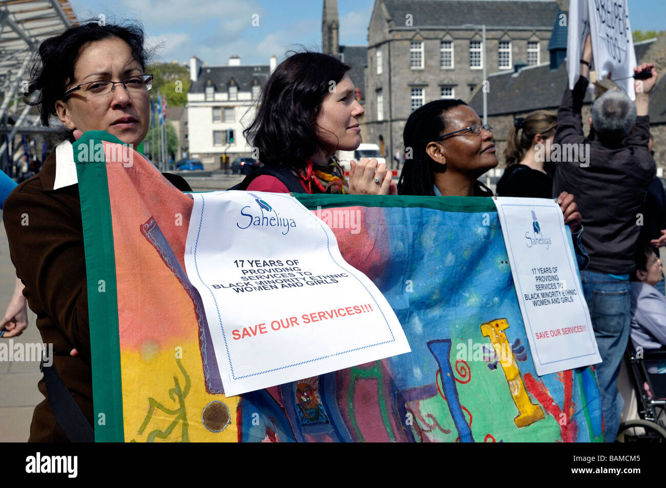 Protest edinburgh hi-res stock photography and images - Alamy