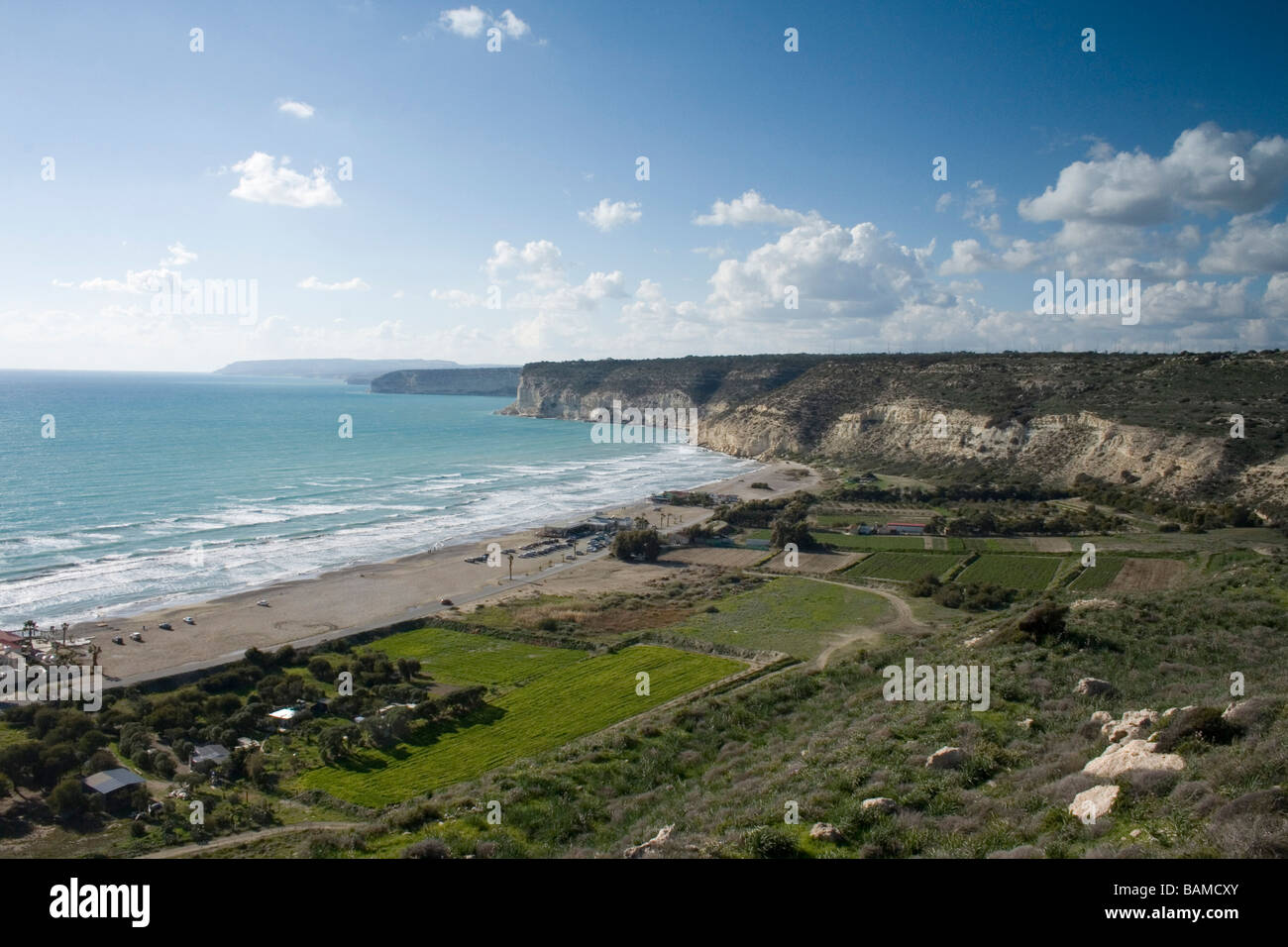 Kourion beach cyprus hi-res stock photography and images - Alamy