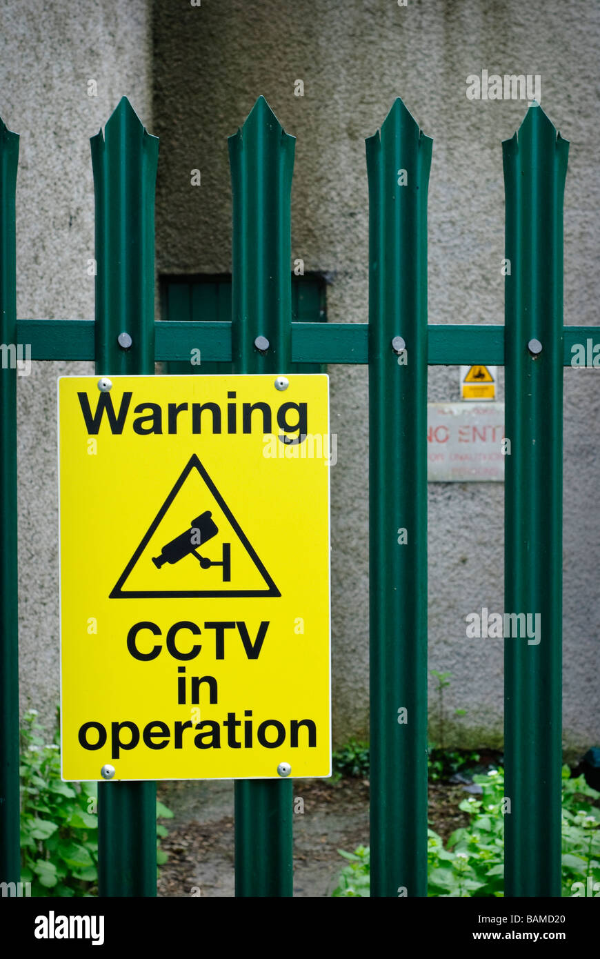 warning cctv sign Stock Photo - Alamy