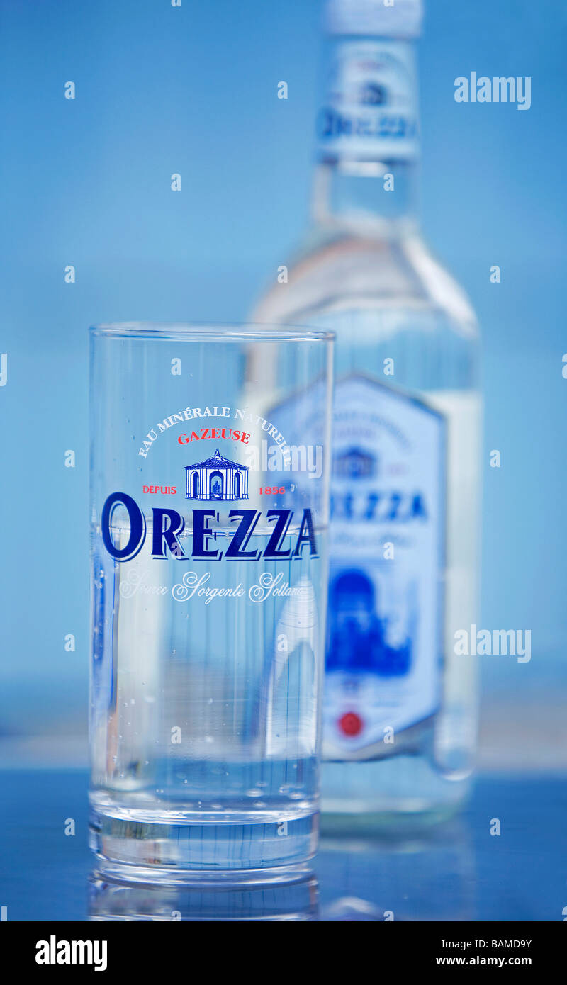 France, Corse-du-Sud, Castagniccia, Rapaggio, Orezza mineral water ...