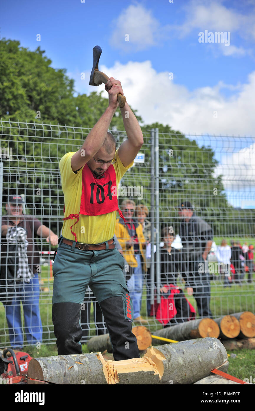 Woodcutter logger hi-res stock photography and images - Alamy