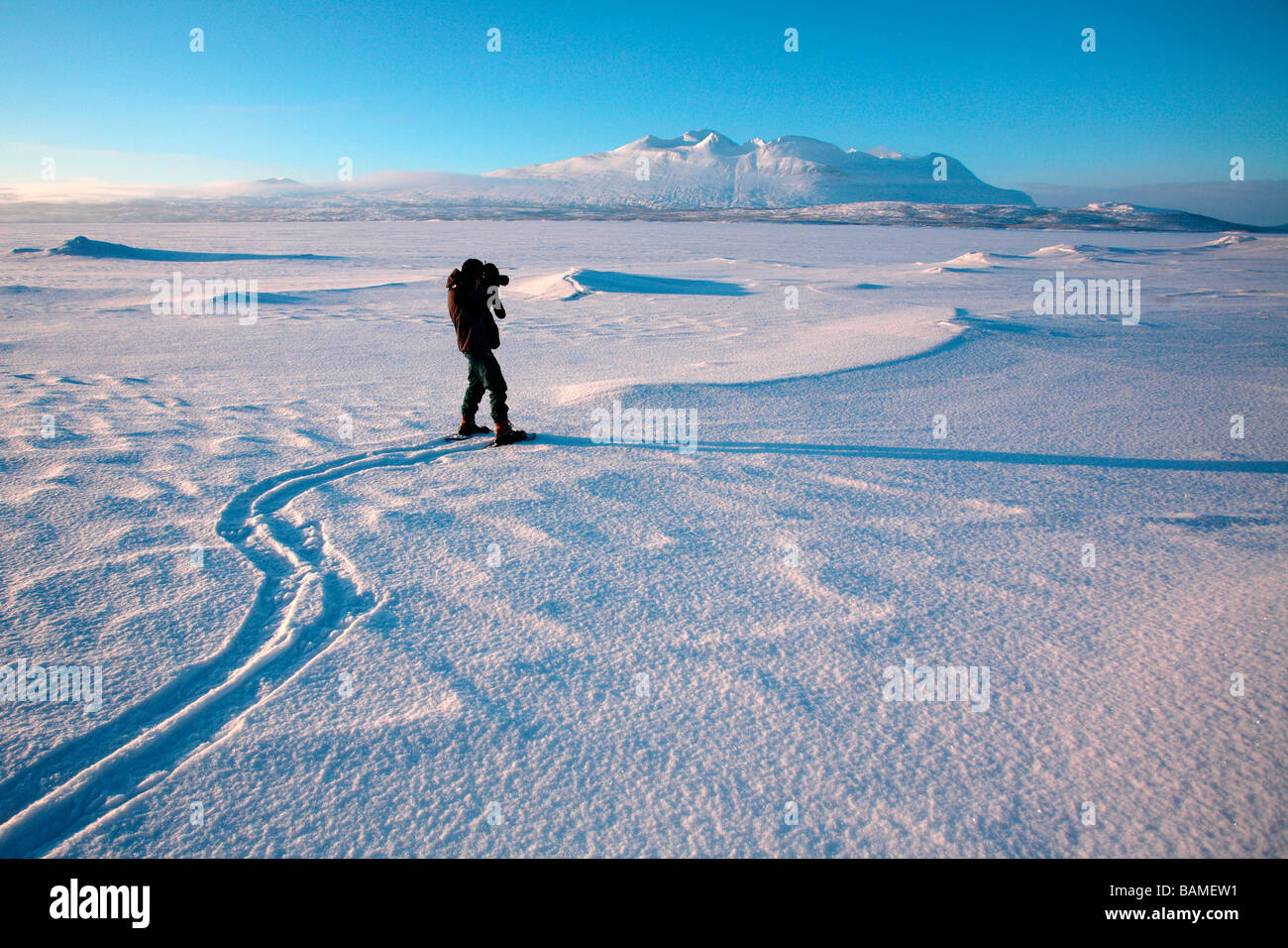 Sweden, County of Norrbotten, Lapland, area listed as World Heritage by ...
