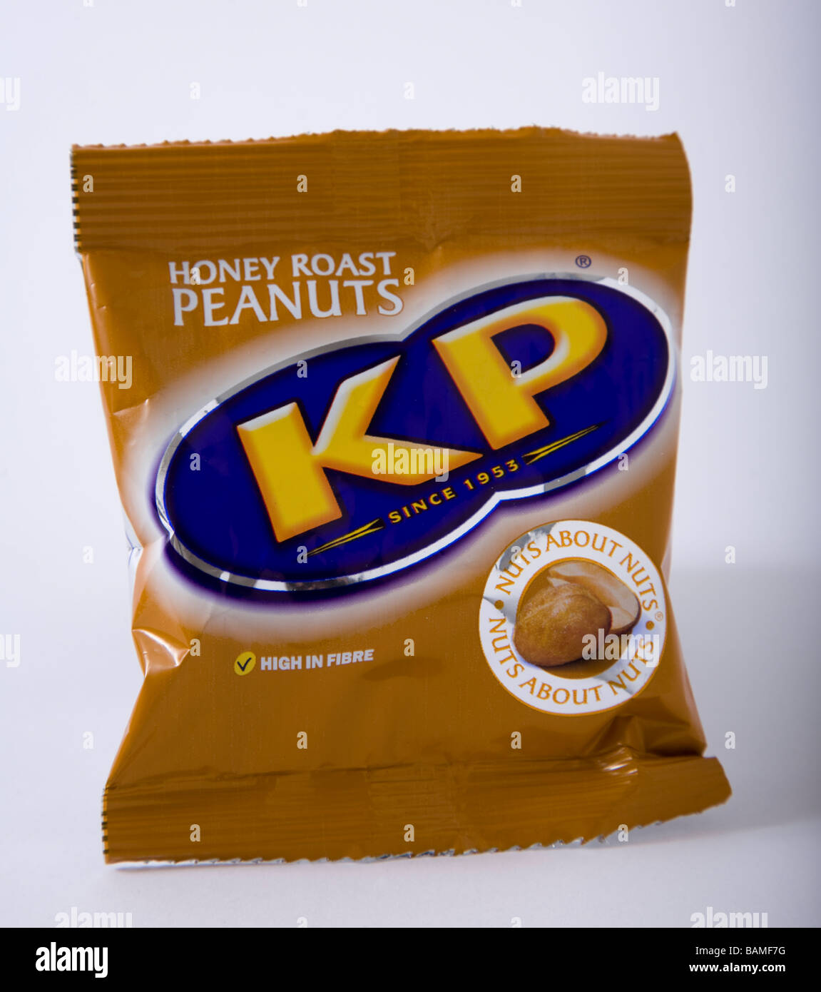 packet kp nuts honeyroast "honey roast' Stock Photo - Alamy