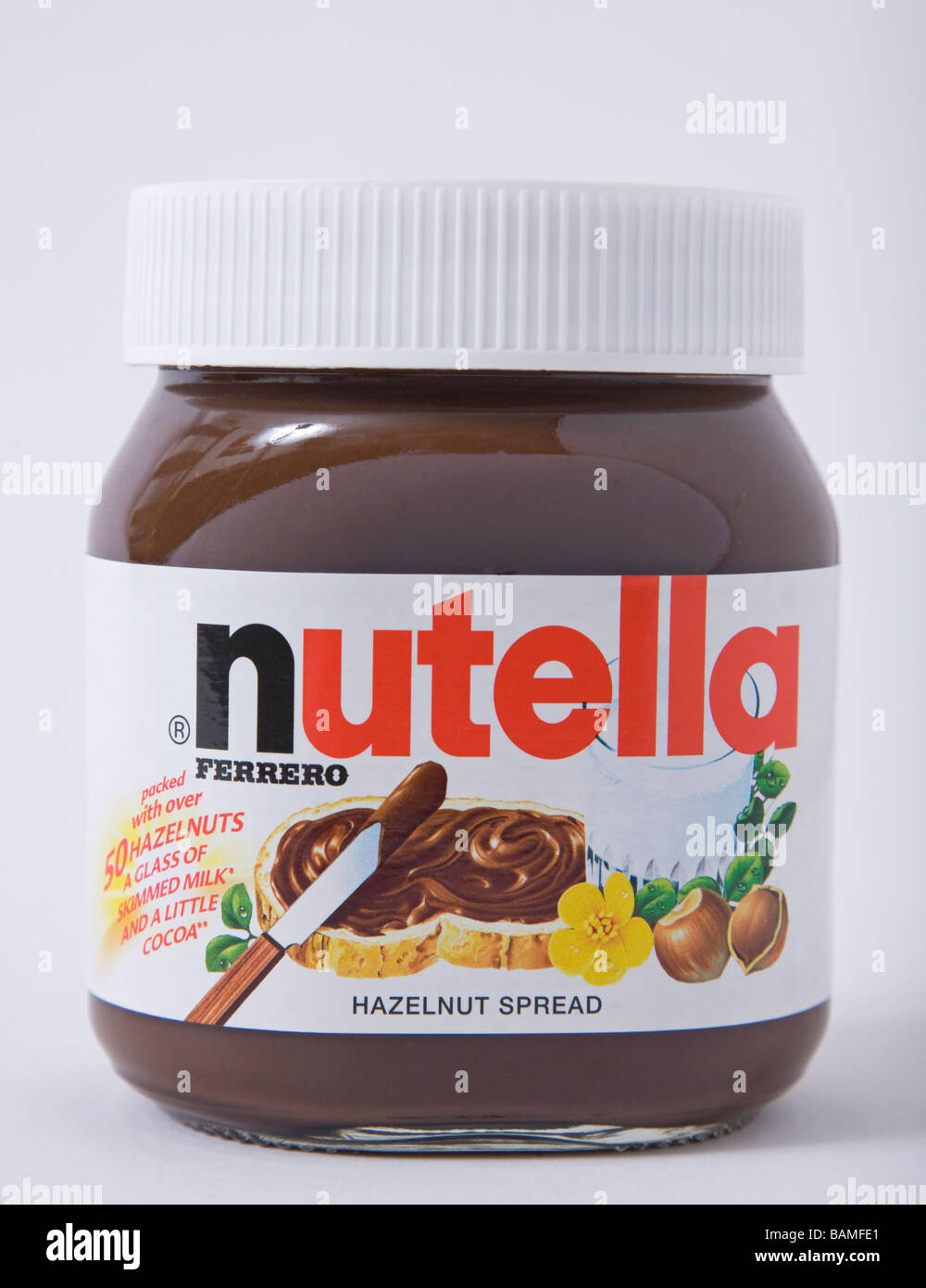 nutella chocolate spread Stock Photo - Alamy