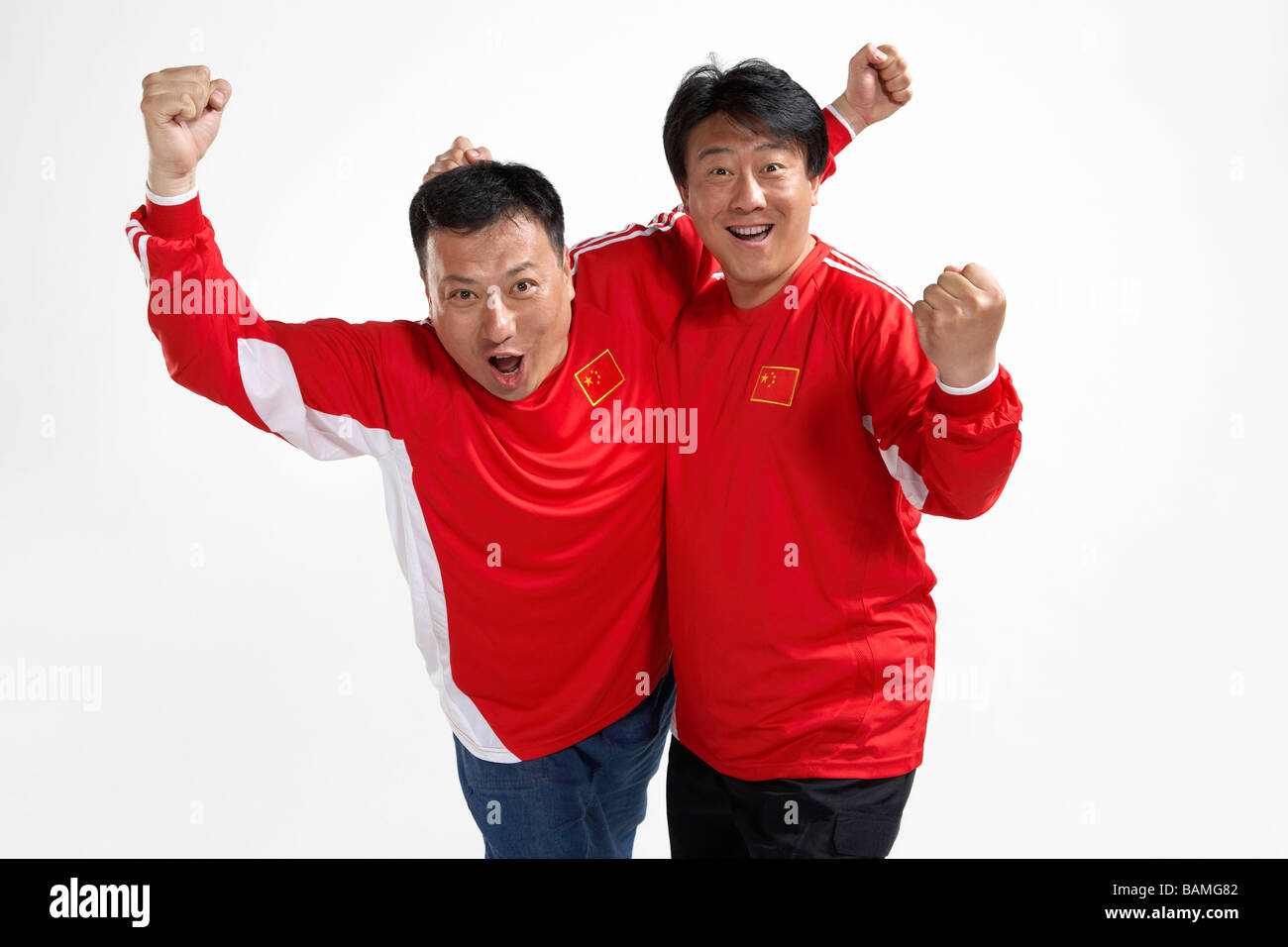 Portrait Of Sport Fans Stock Photo - Alamy