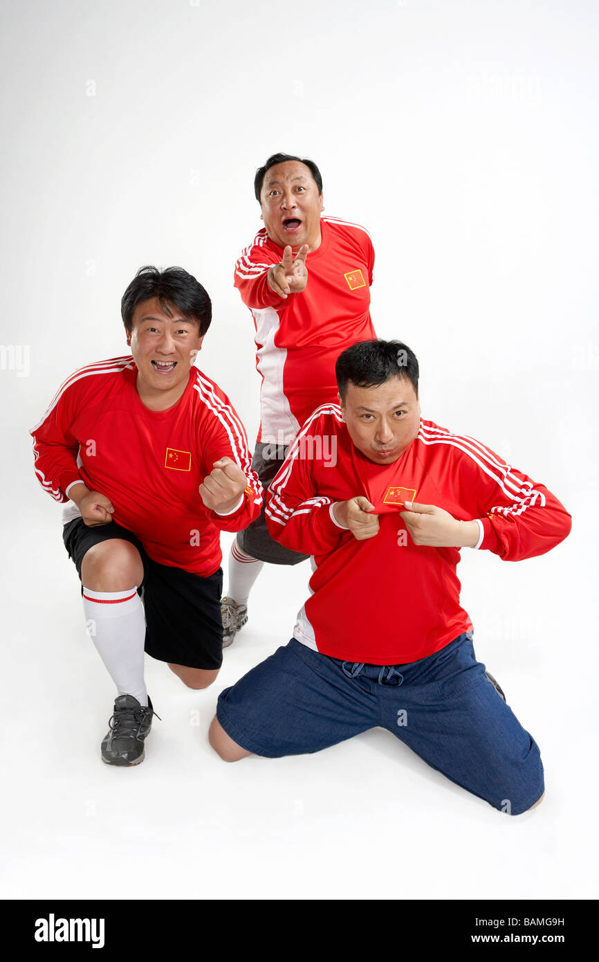 Portrait Of Sport Fans Stock Photo - Alamy