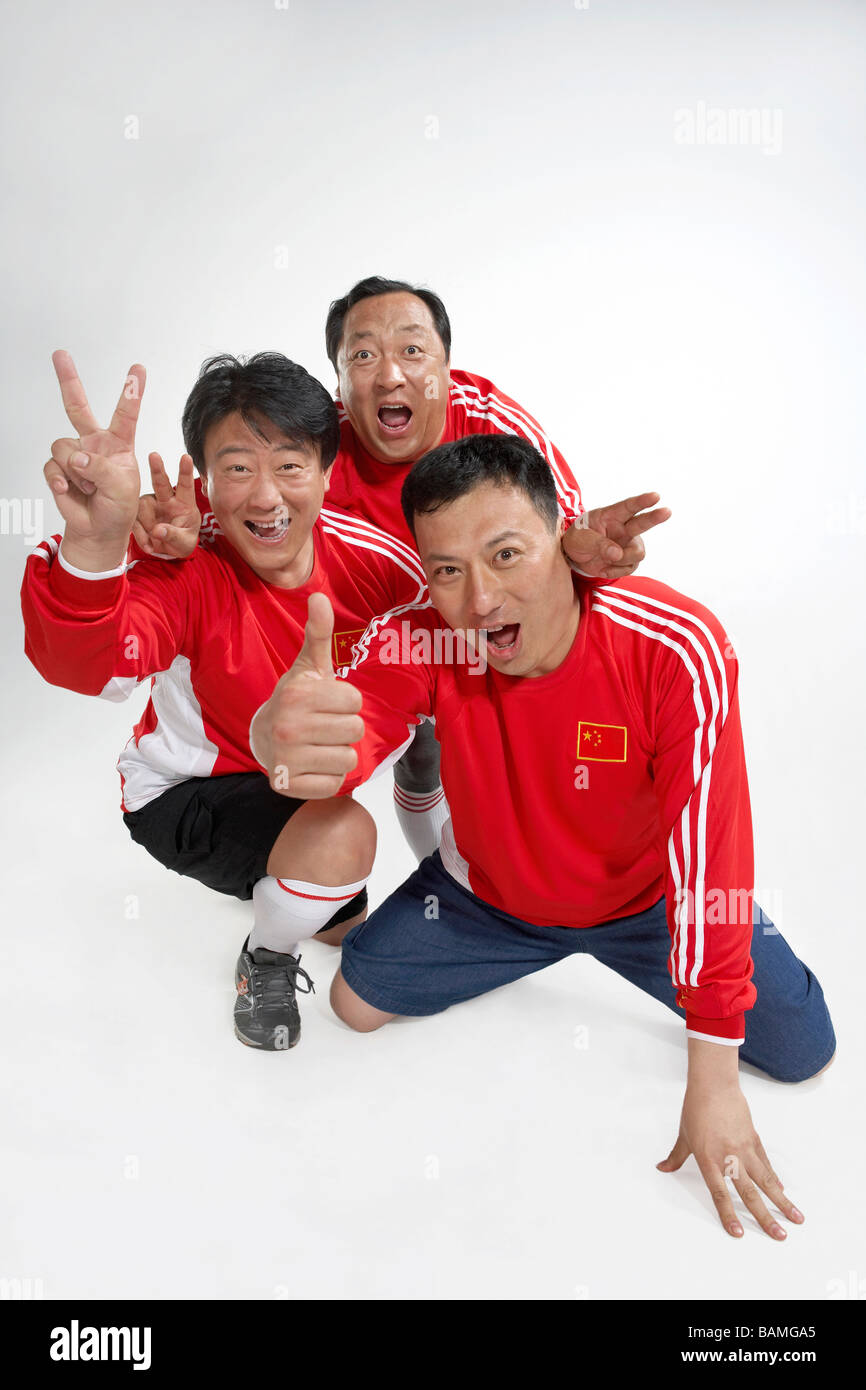 Portrait Of Sport Fans Stock Photo - Alamy