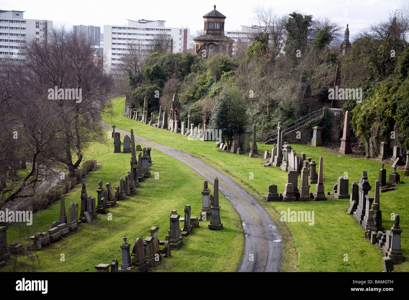 The necropolis glagow hi-res stock photography and images - Alamy