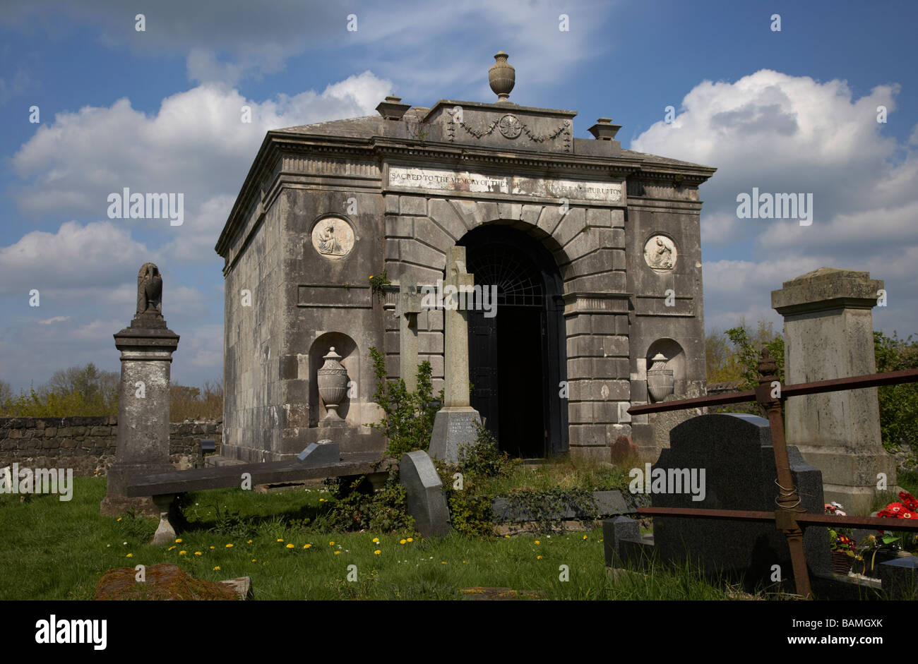 Templeton Mausoleum castle upton templepatrick northern ireland Stock ...