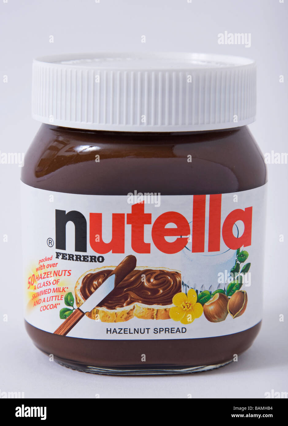 nutella chocolate spread Stock Photo - Alamy