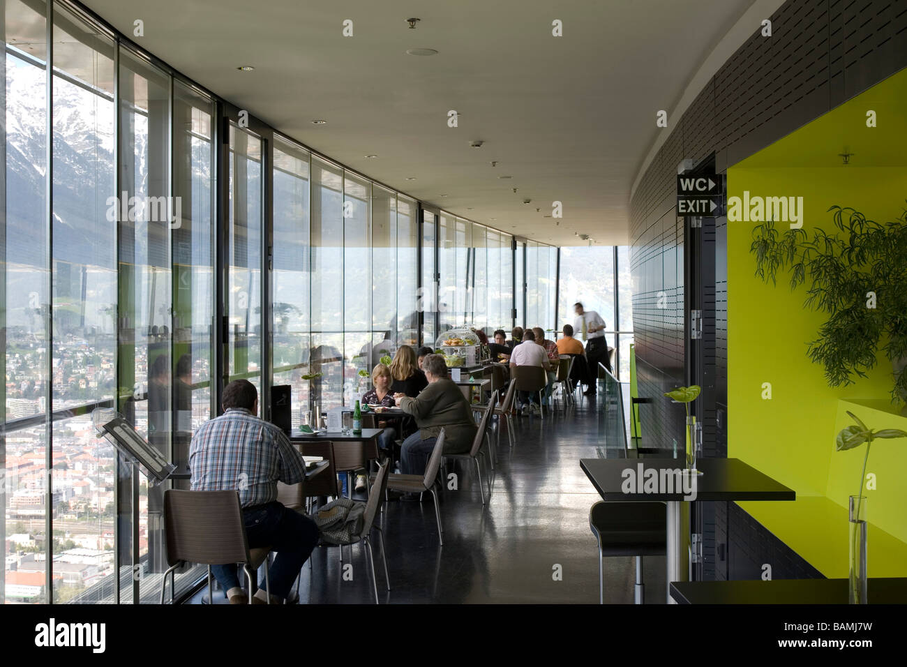 BERGISEL SKI JUMP, ZAHA HADID, INNSBRUCK, AUSTRIA Stock Photo - Alamy