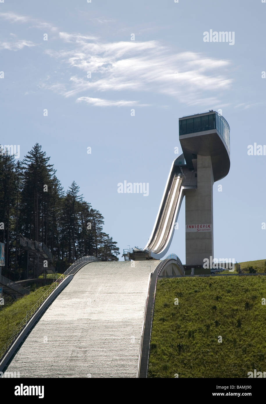 Bergisel Ski Jump Zaha Hadid High Resolution Stock Photography and ...